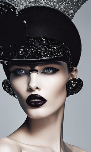 éditorial beauté magazie Singularity claire obscure lips chanel - AI ...