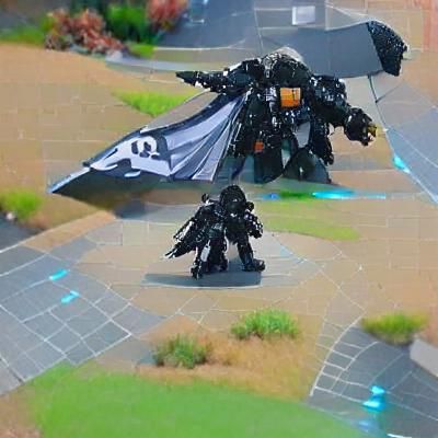 black tar cloak mecha reaper - AI Generated Artwork - NightCafe Creator