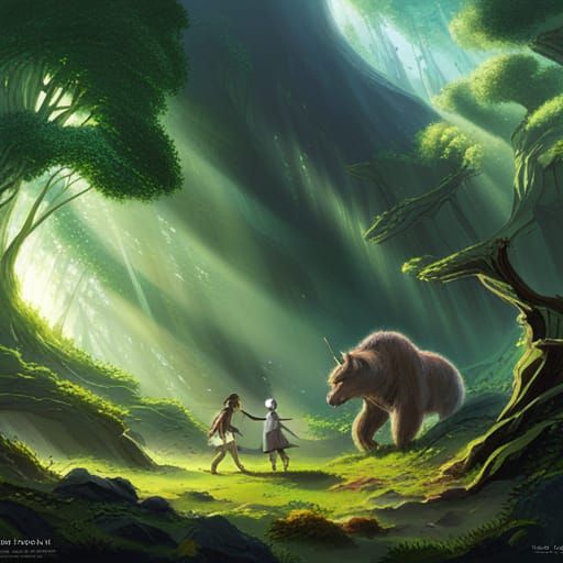 Enchanted Moment - AI Generated Artwork - NightCafe Creator