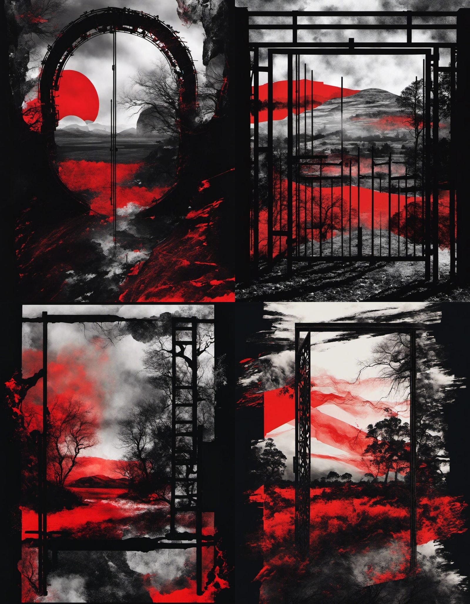 SDXL - Gate of Awaiting Doom - AI Generated Artwork - NightCafe Creator