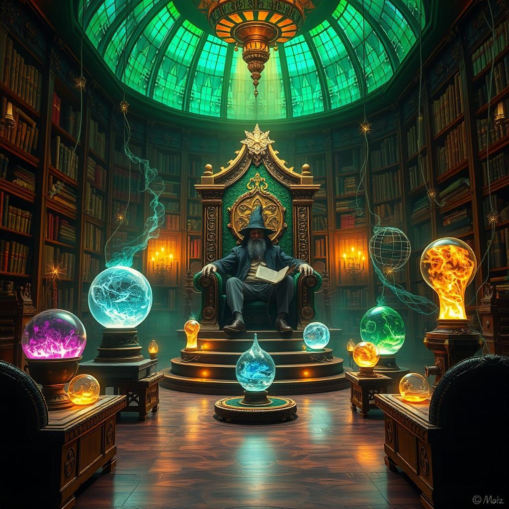 The great room of the Wizard of Oz - The great room of the W...