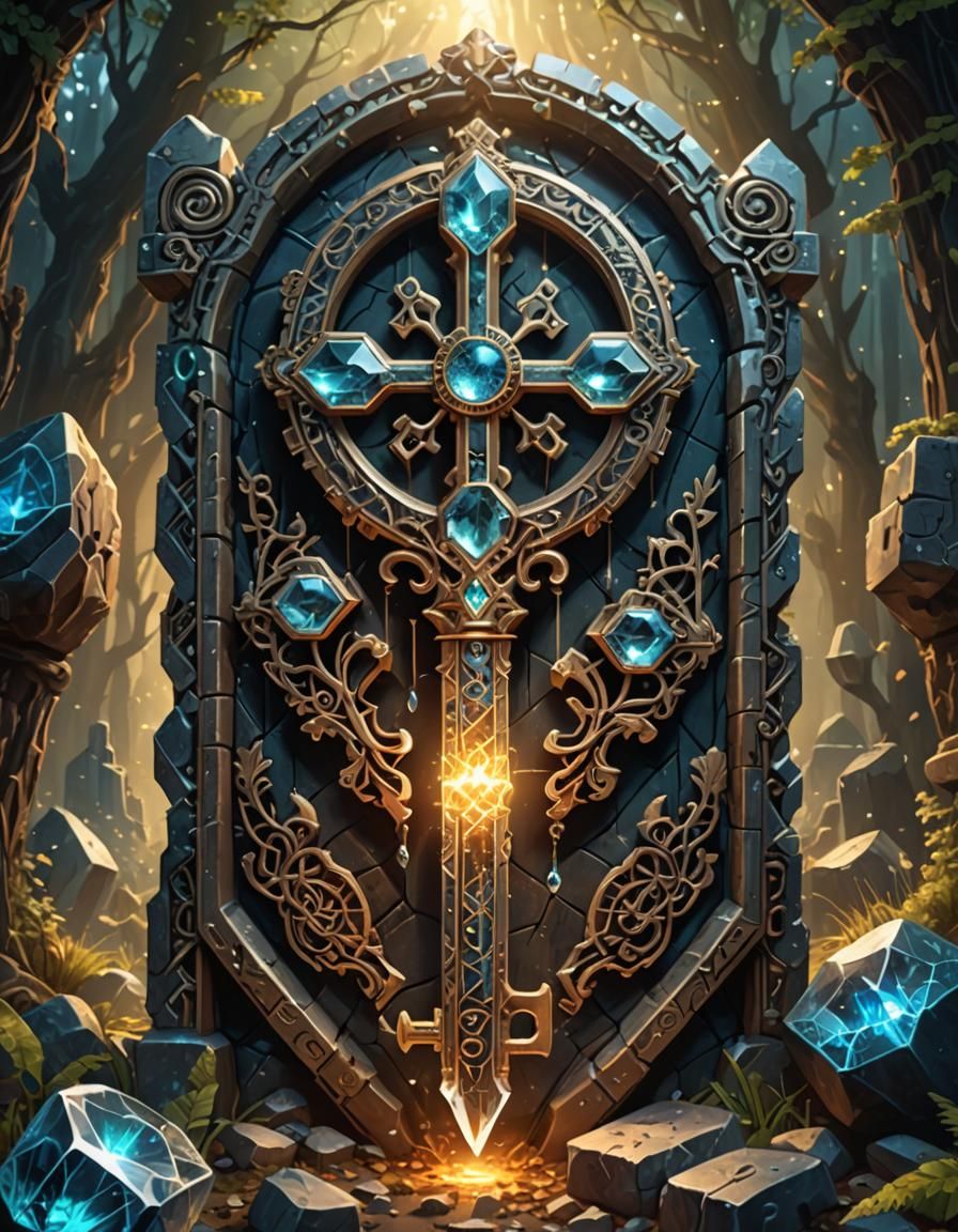 Cryptic Key - AI Generated Artwork - NightCafe Creator