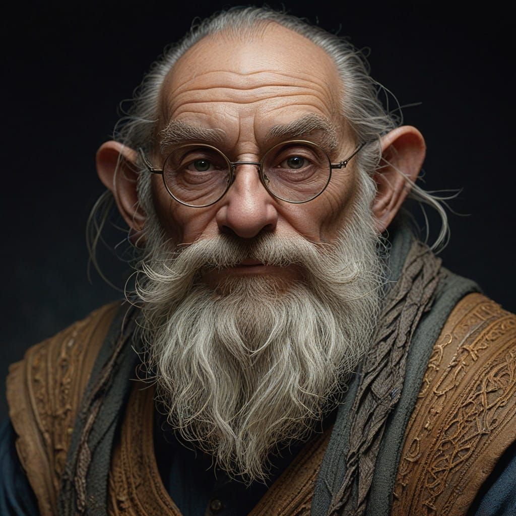 Grizzled Gruff Dwarf Rune Carver - Dwarf Rune Carver in Eart...