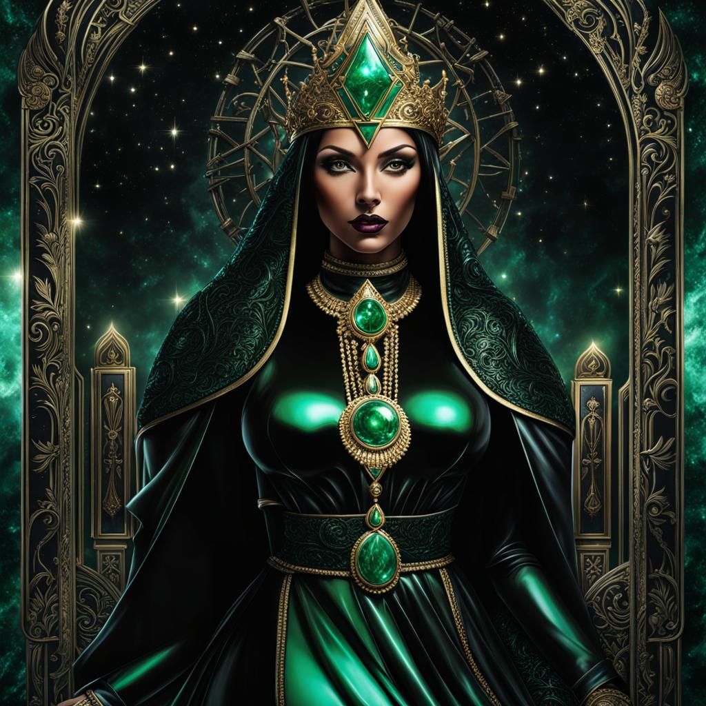 Priestess Card - AI Generated Artwork - NightCafe Creator