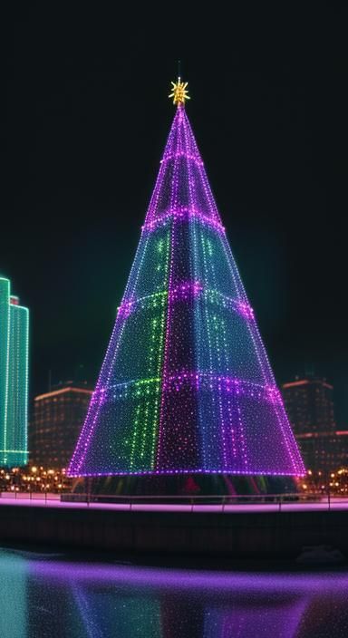 Light-up Pyramid - AI Generated Artwork - NightCafe Creator