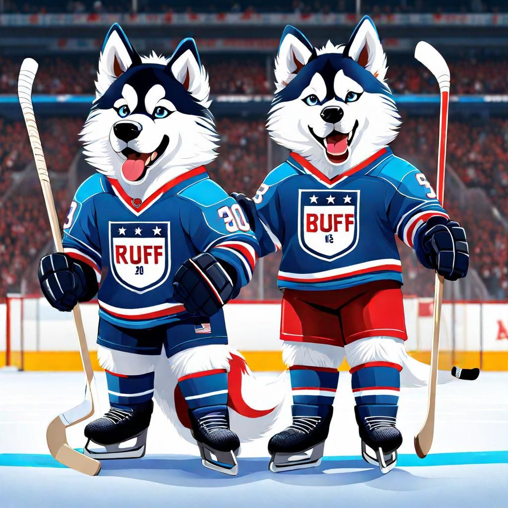 Ruff & Buff 🐾🏑 - AI Generated Artwork - NightCafe Creator