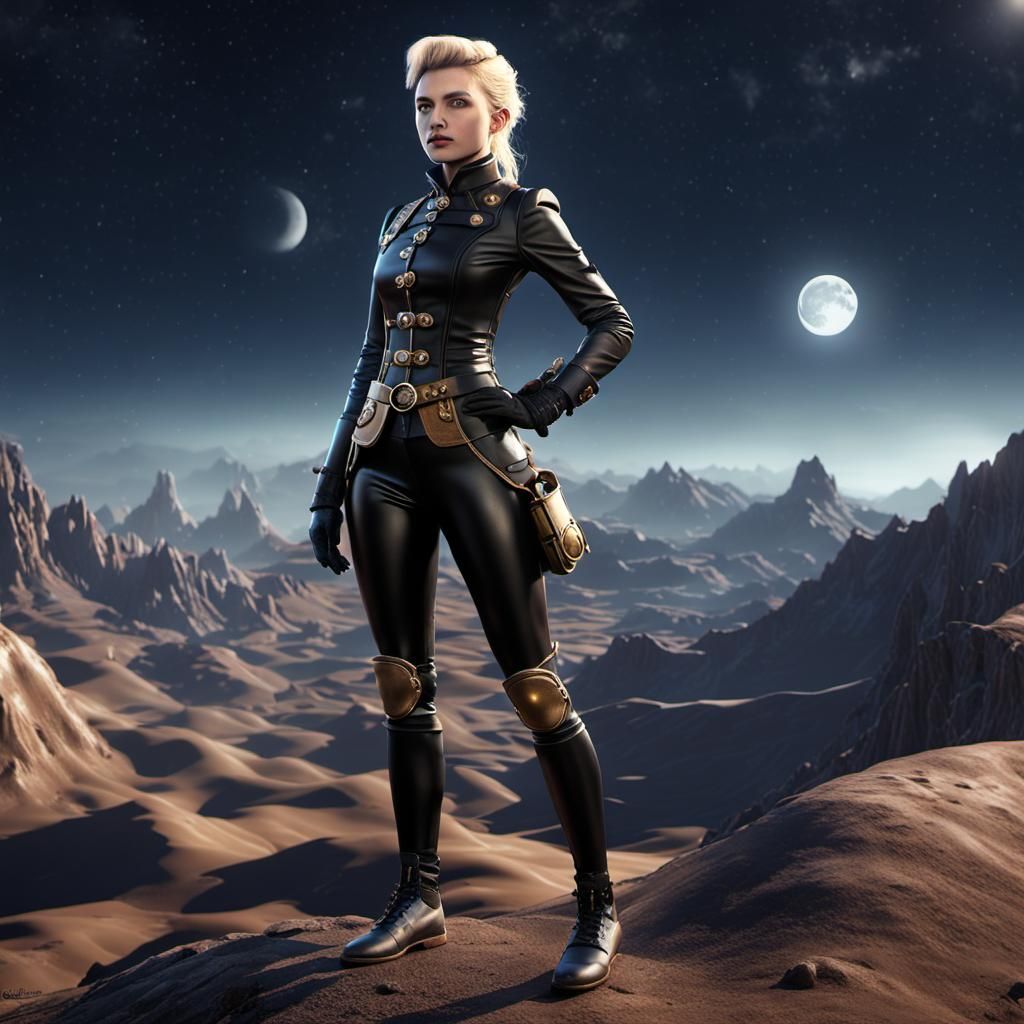 Steampunk women - AI Generated Artwork - NightCafe Creator