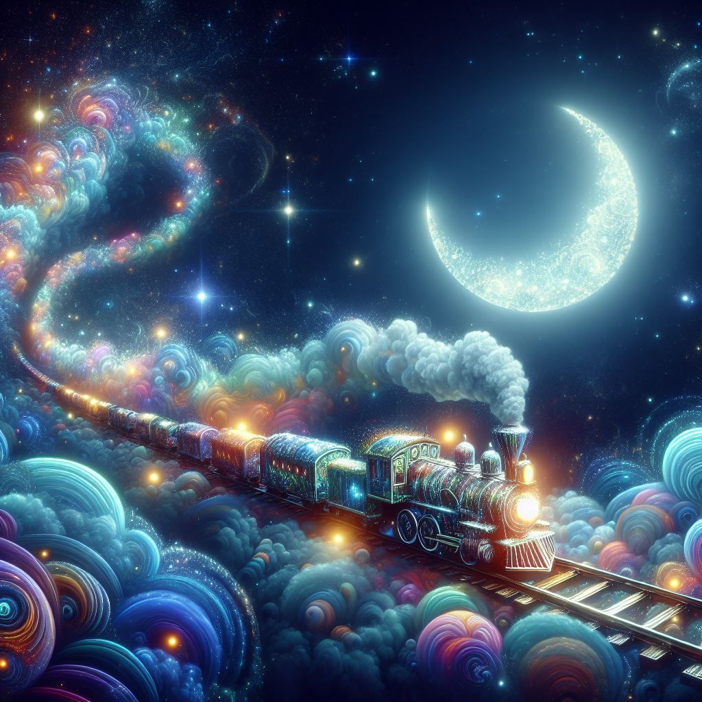 Choo, chug and chuff - AI Generated Artwork - NightCafe Creator