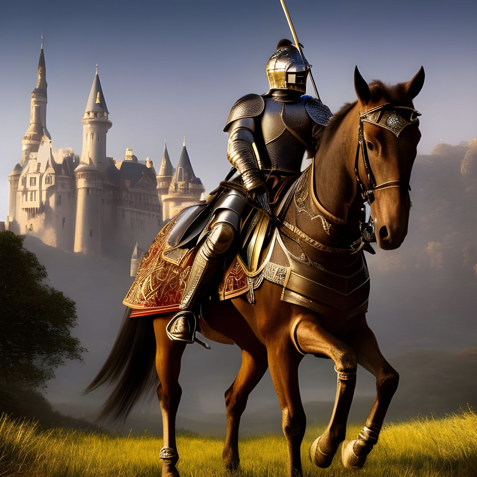 Knight - AI Generated Artwork - NightCafe Creator