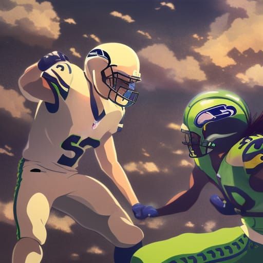 Seattle seahawks - AI Generated Artwork - NightCafe Creator