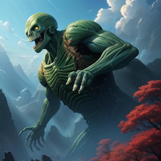 giant titan - AI Generated Artwork - NightCafe Creator