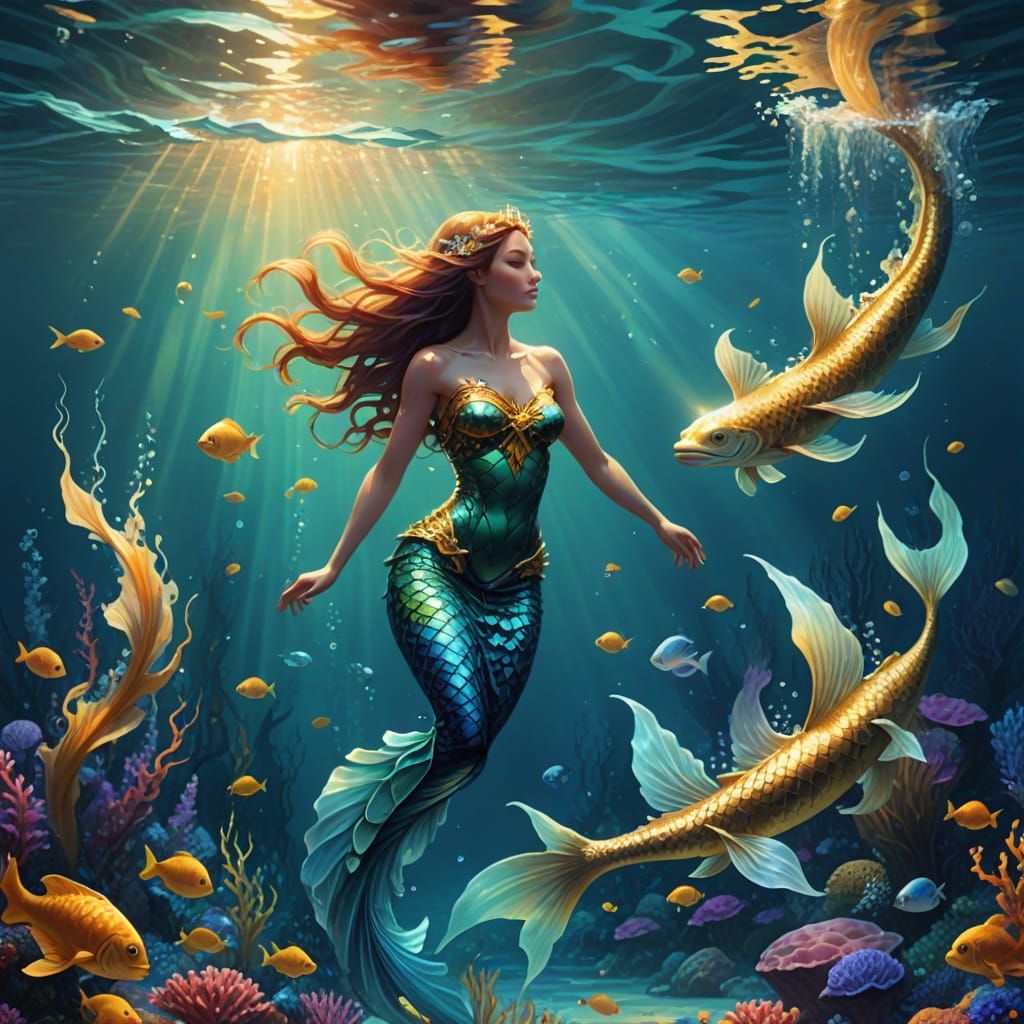 A mermaids world - A mermaids world