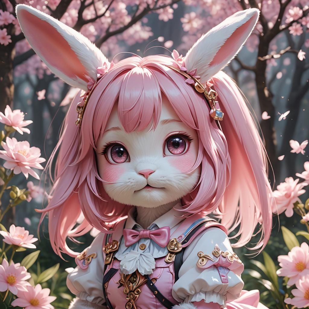 Ms Bunny - AI Generated Artwork - NightCafe Creator