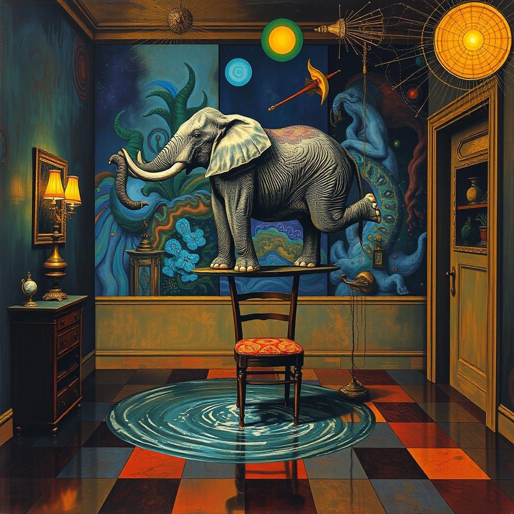 The elegant elephant in the room - Elegant Elephant Dances o...