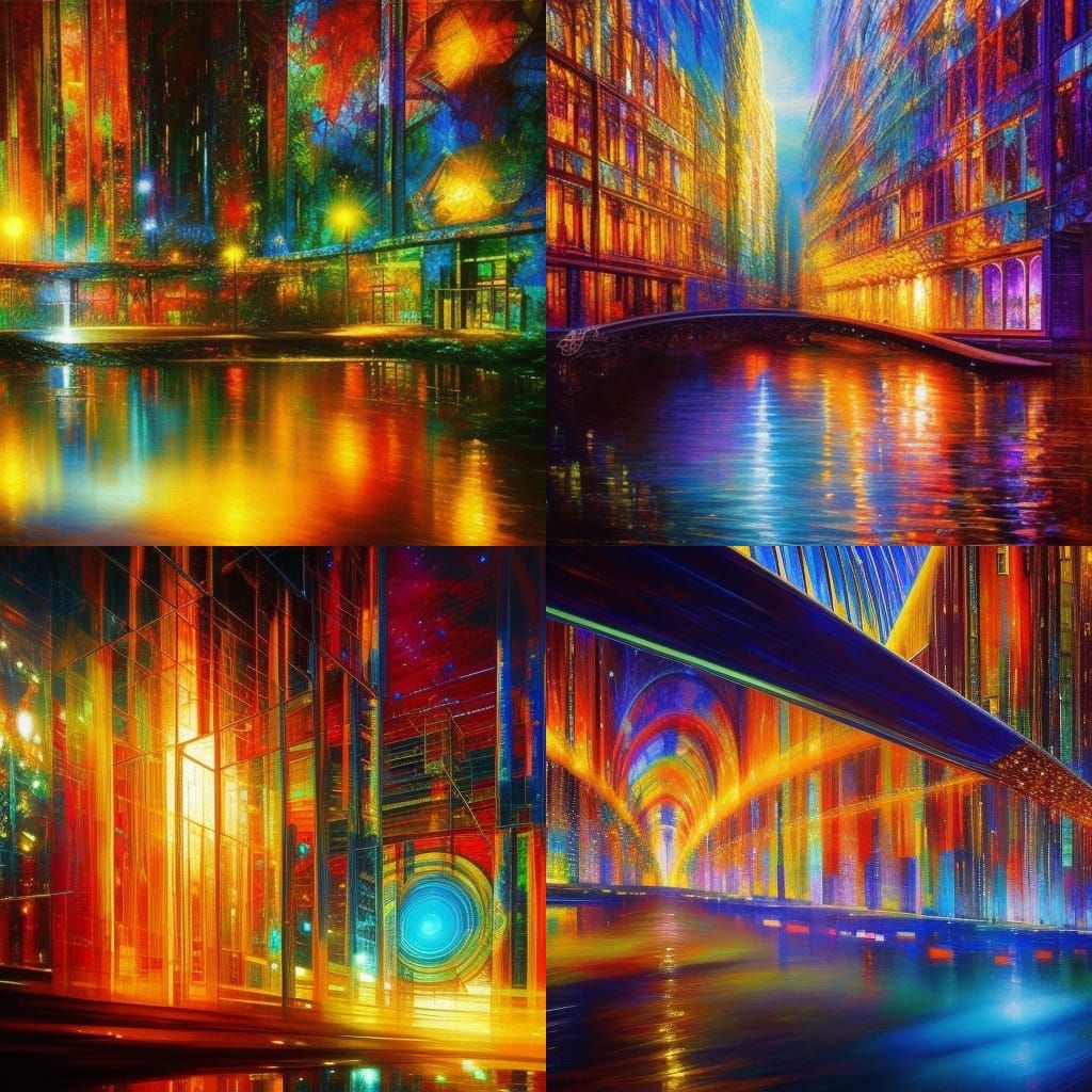 World of Color - AI Generated Artwork - NightCafe Creator