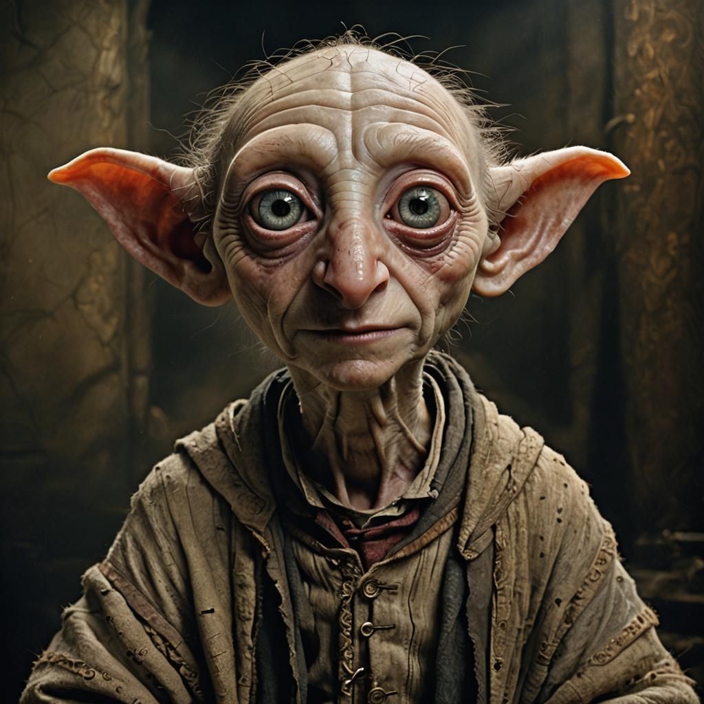 Dobby, the Free Elf - AI Generated Artwork - NightCafe Creator