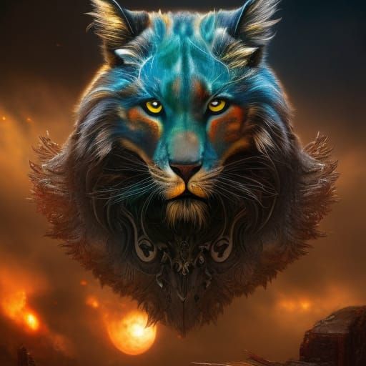 " LION" : r/nightcafe
