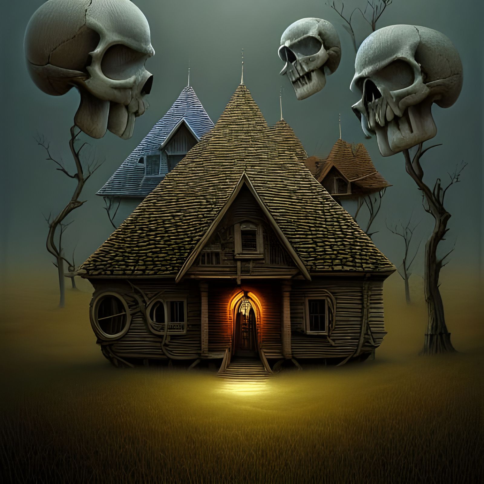 Coven House - AI Generated Artwork - NightCafe Creator