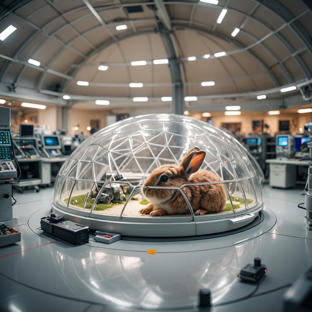 Lepus Microdome - AI Generated Artwork - NightCafe Creator