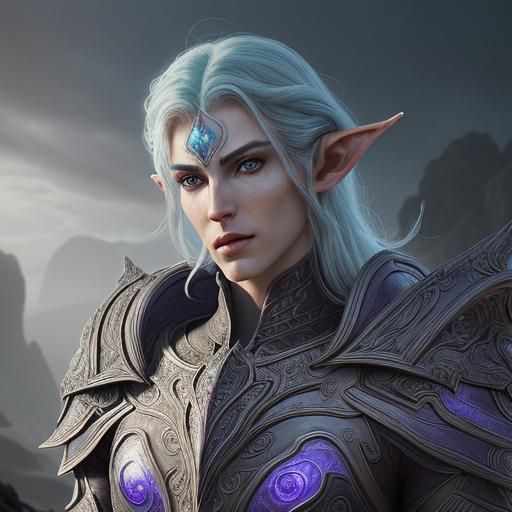 Altmer male, elder scrolls high elf - AI Generated Artwork - NightCafe ...