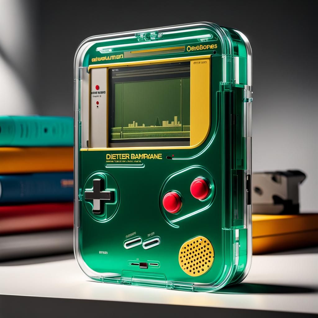 A See Through Game Boy - AI Generated Artwork - NightCafe Creator