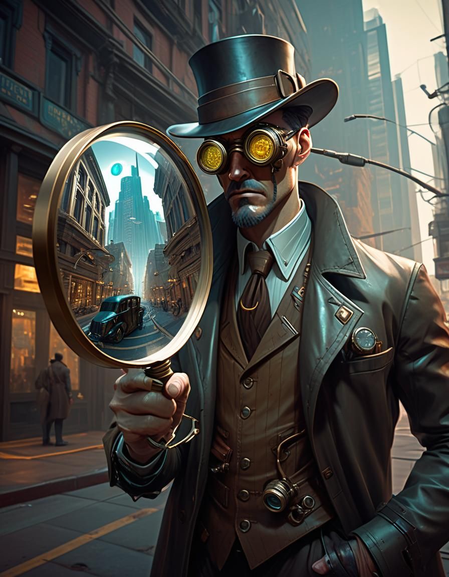 Detective - AI Generated Artwork - NightCafe Creator