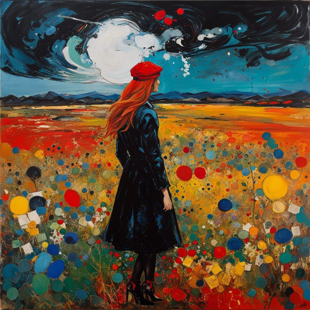 Paint on canvas - AI Generated Artwork - NightCafe Creator