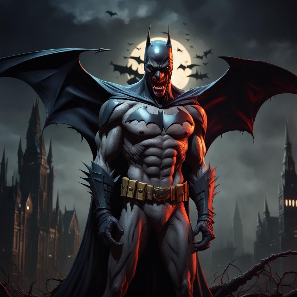 Batman Vampire 2 - AI Generated Artwork - NightCafe Creator