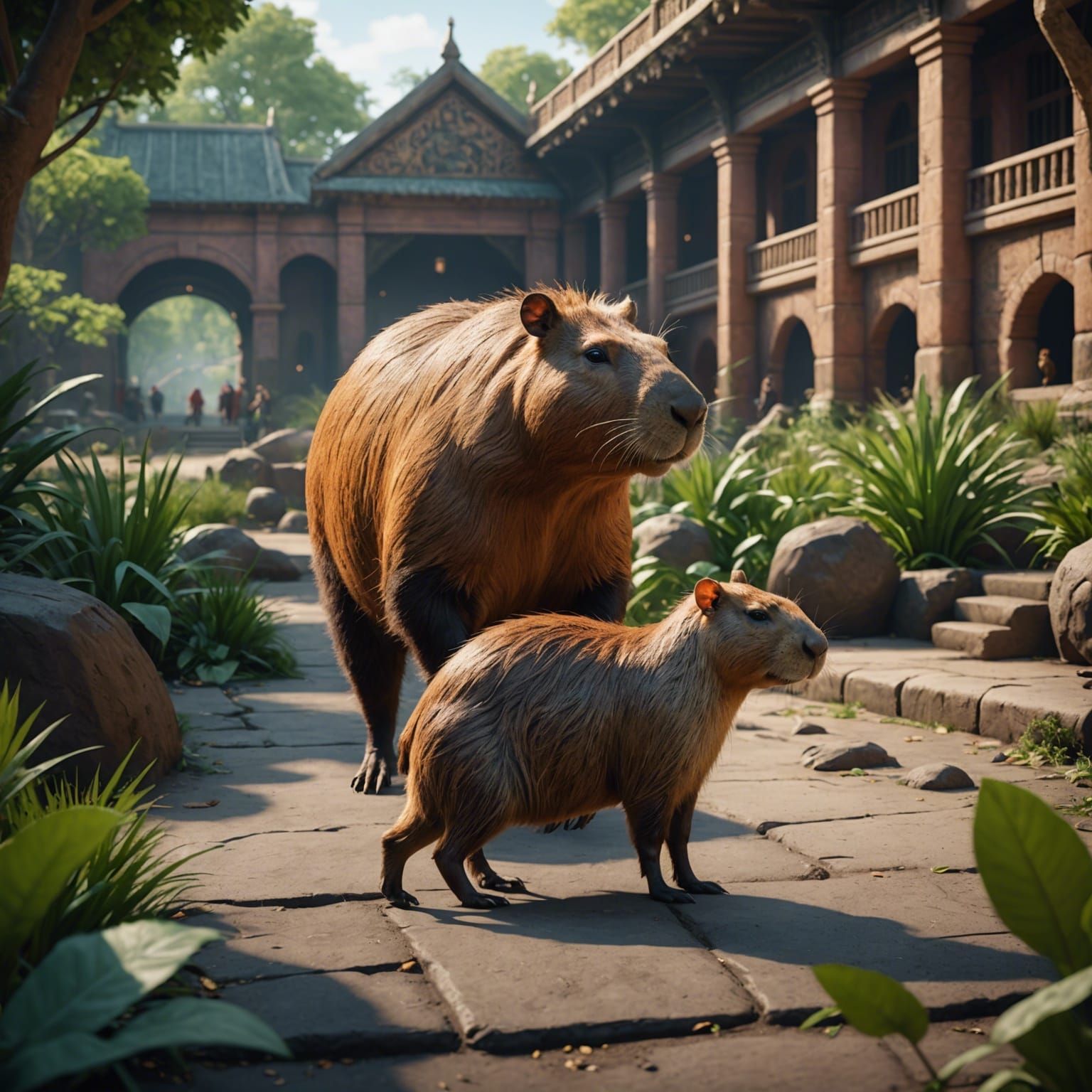 Capybara - AI Generated Artwork - NightCafe Creator