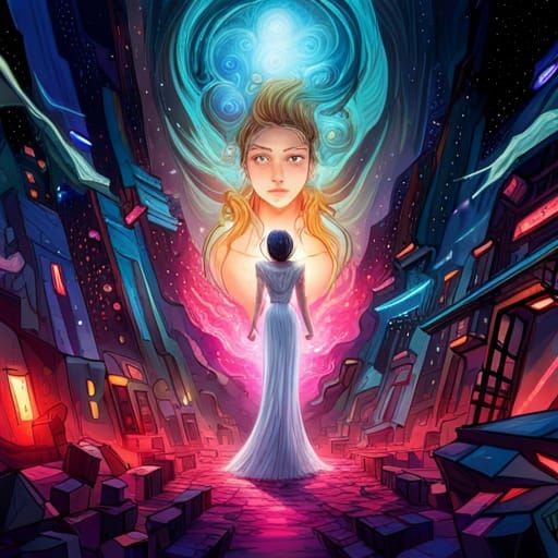 "Freak Teleporter accident fused a butterfly into her very being ...