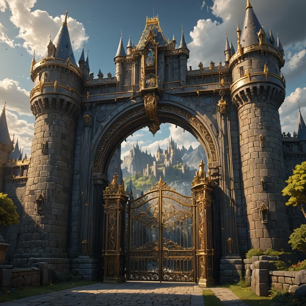 The Gate - AI Generated Artwork - NightCafe Creator