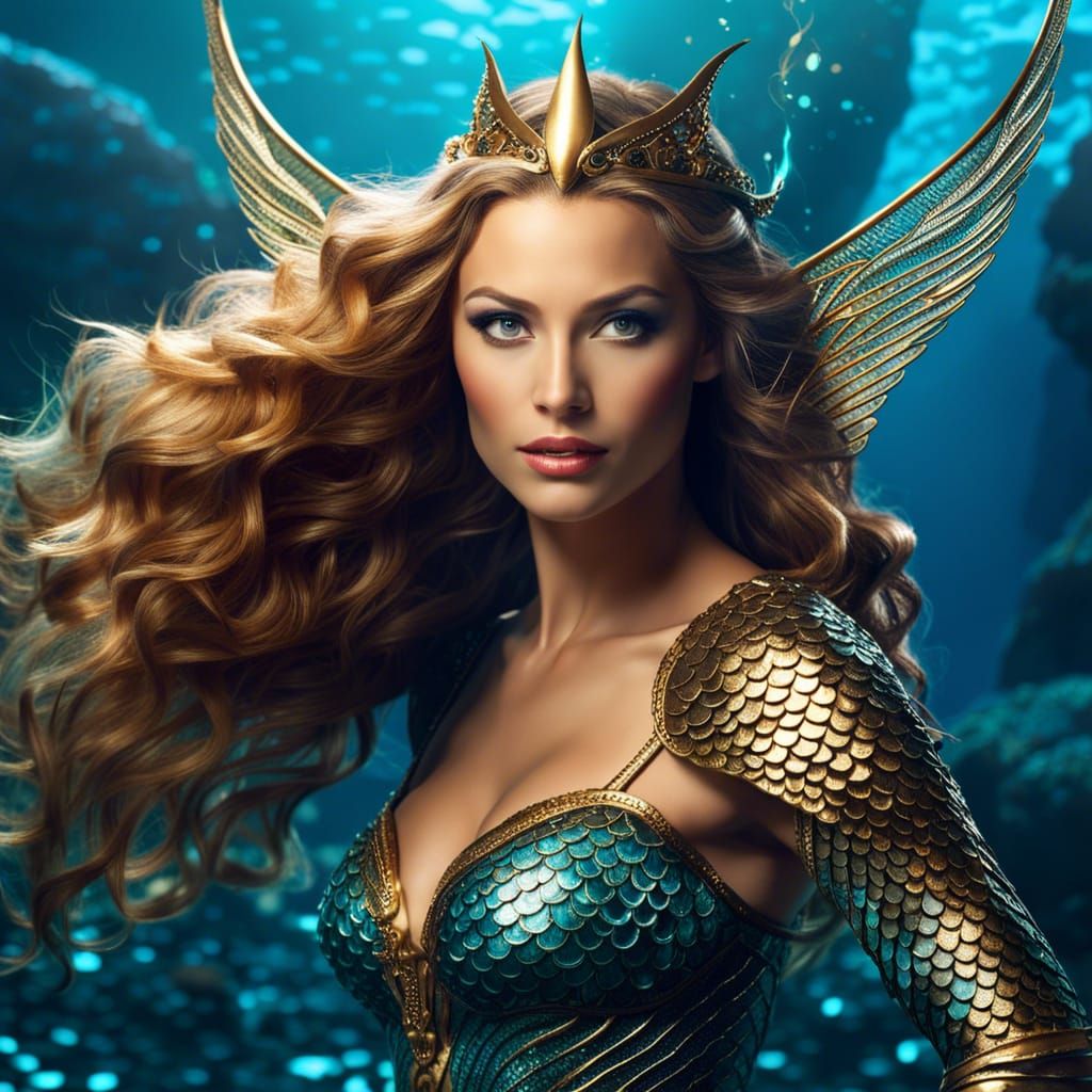Ocean Queen - AI Generated Artwork - NightCafe Creator