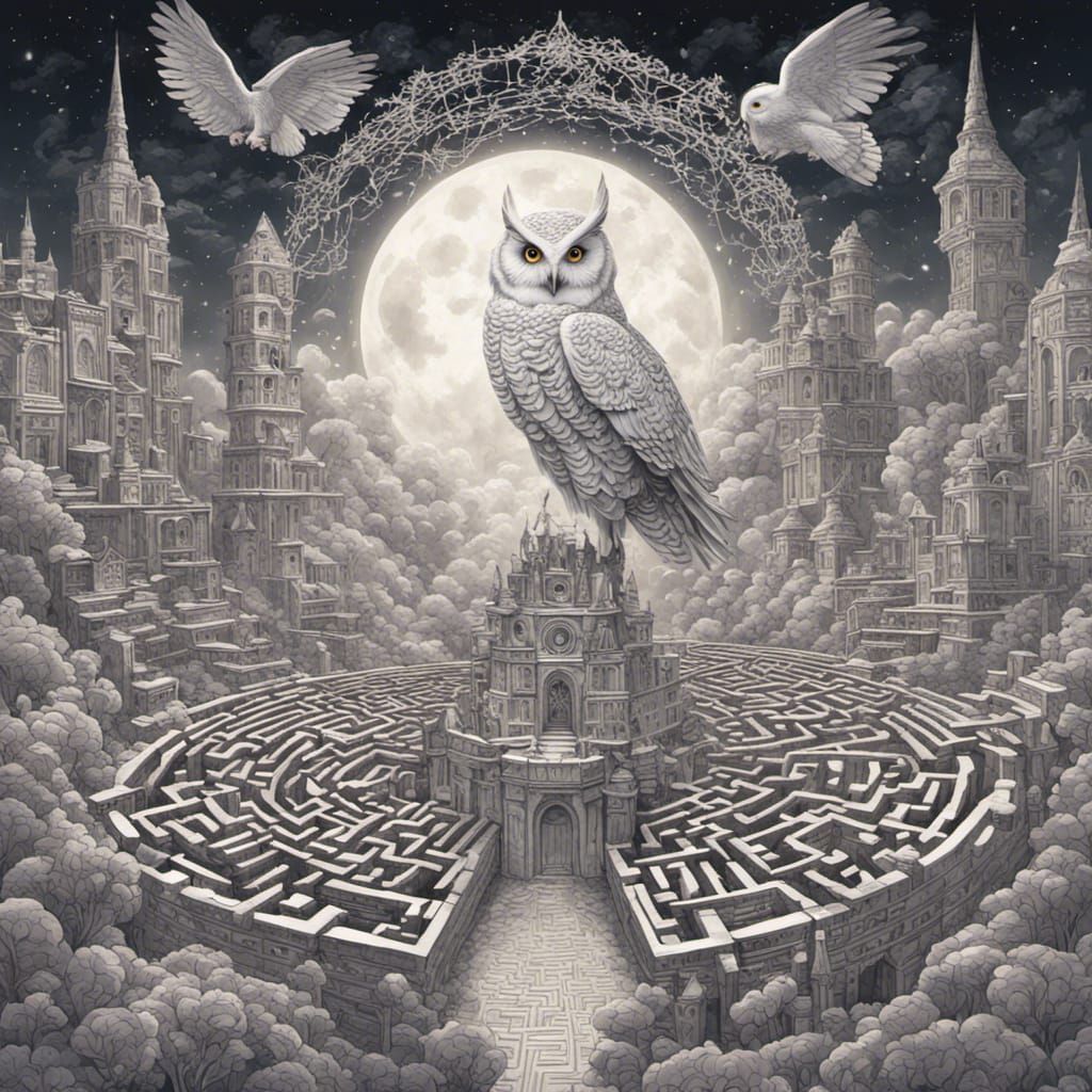 Labyrinth - AI Generated Artwork - NightCafe Creator