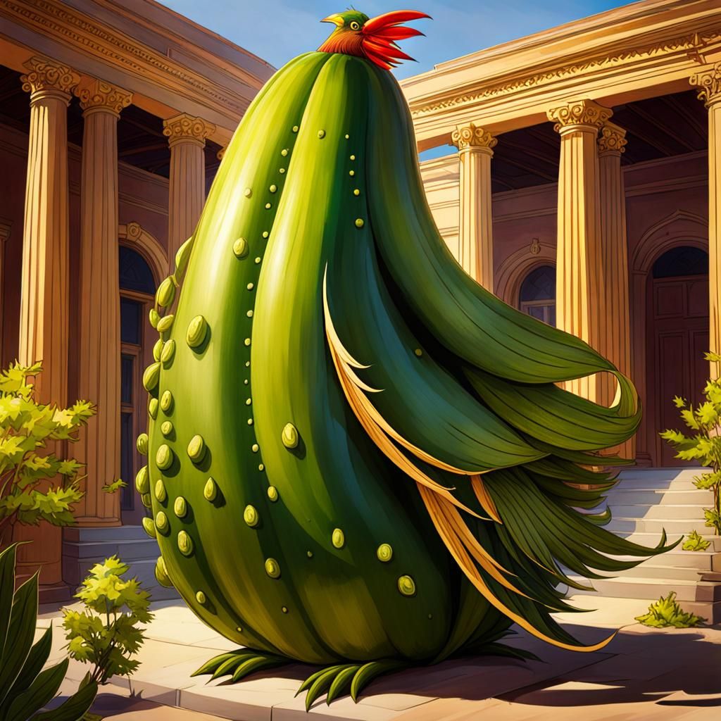 Pickle Chicken - AI Generated Artwork - NightCafe Creator