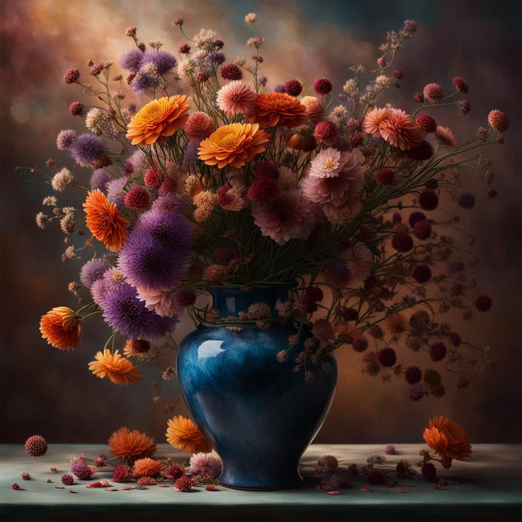 Flowers - AI Generated Artwork - NightCafe Creator