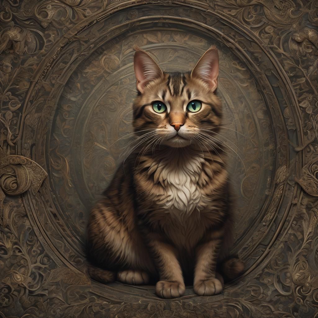 Tabby… - AI Generated Artwork - NightCafe Creator