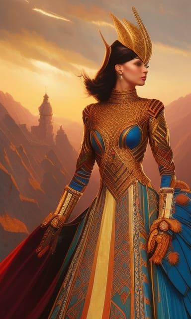 Fashion: Gala Uniform - AI Generated Artwork - NightCafe Creator