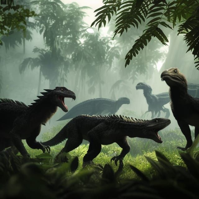 Raptor Pack 5 - AI Generated Artwork - NightCafe Creator