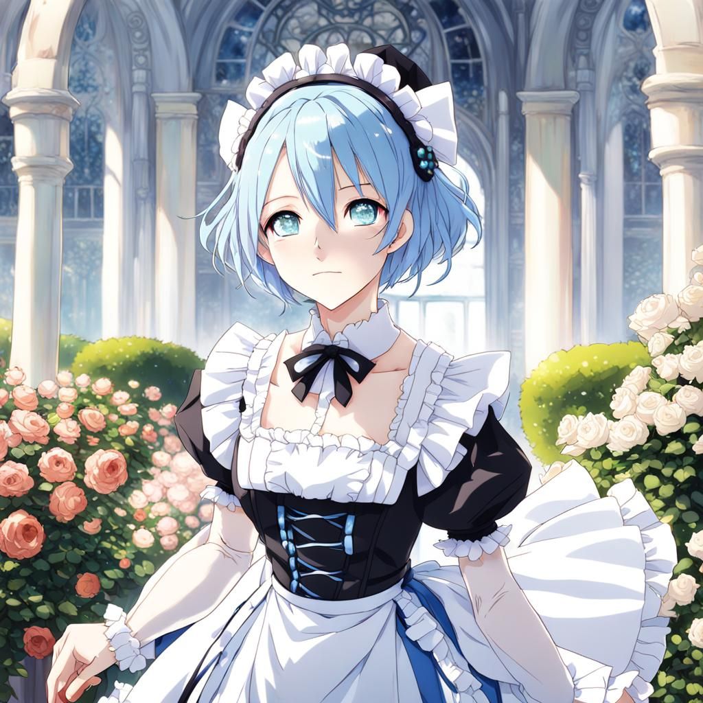 Rem - Re:Zero - AI Generated Artwork - NightCafe Creator