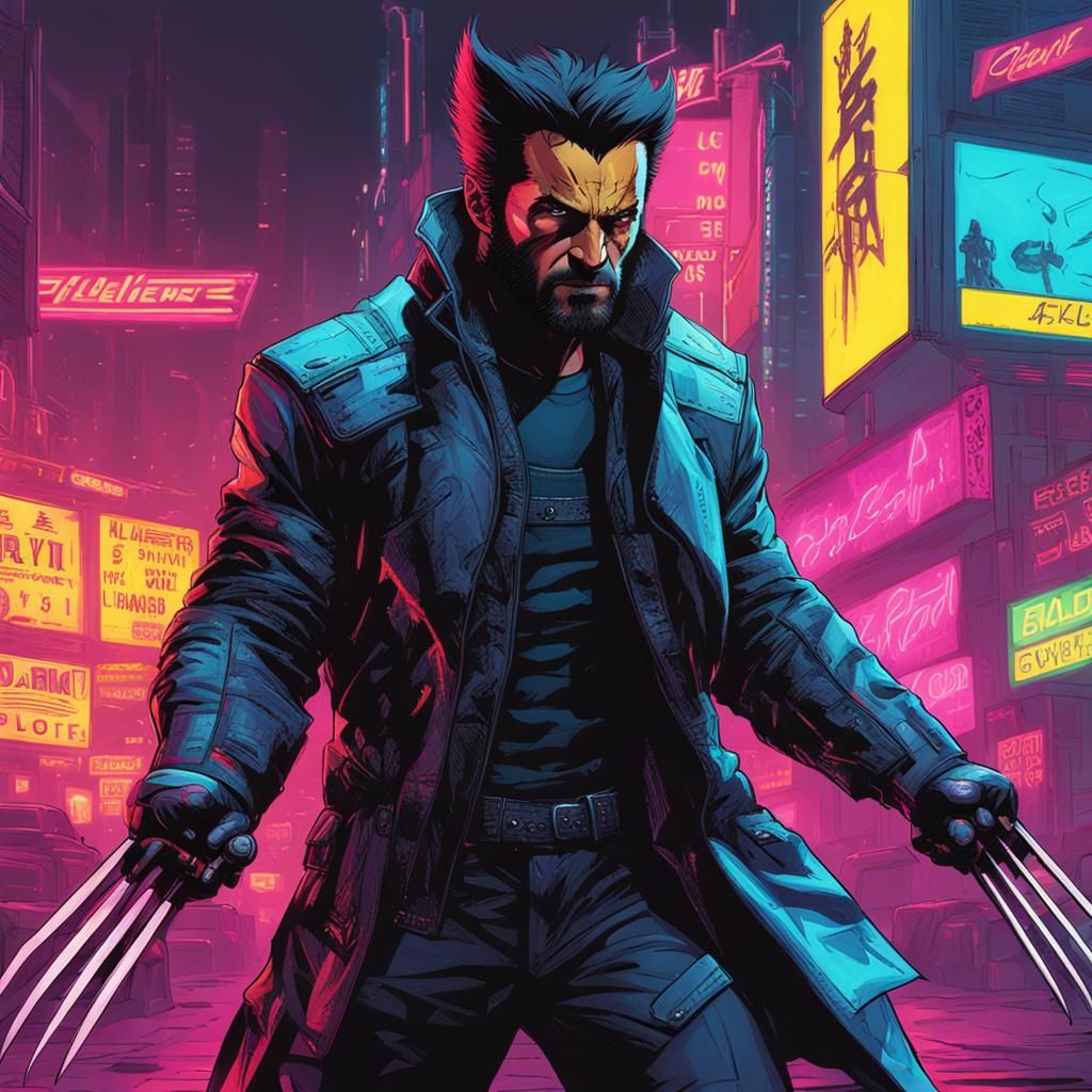 Wolverine - AI Generated Artwork - NightCafe Creator
