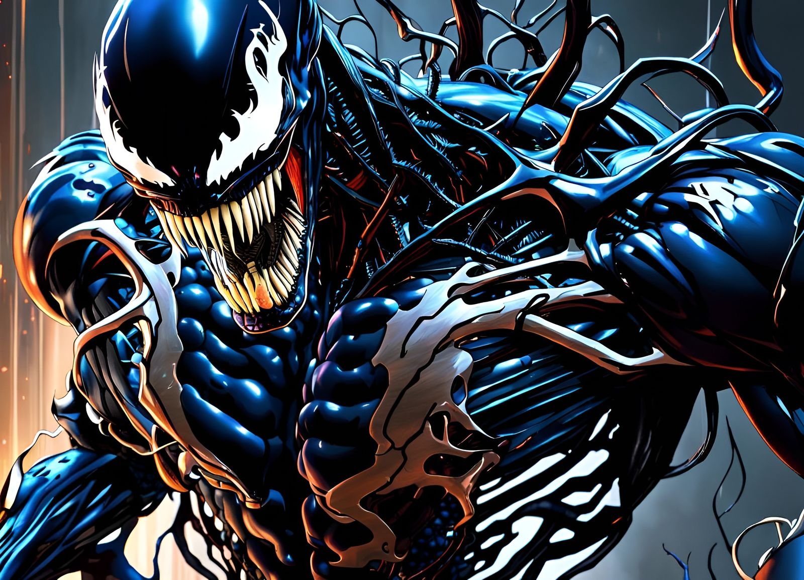 Venom - AI Generated Artwork - NightCafe Creator