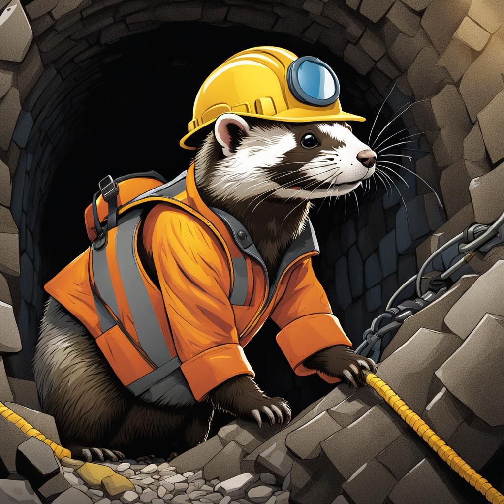 Hard at work - AI Generated Artwork - NightCafe Creator