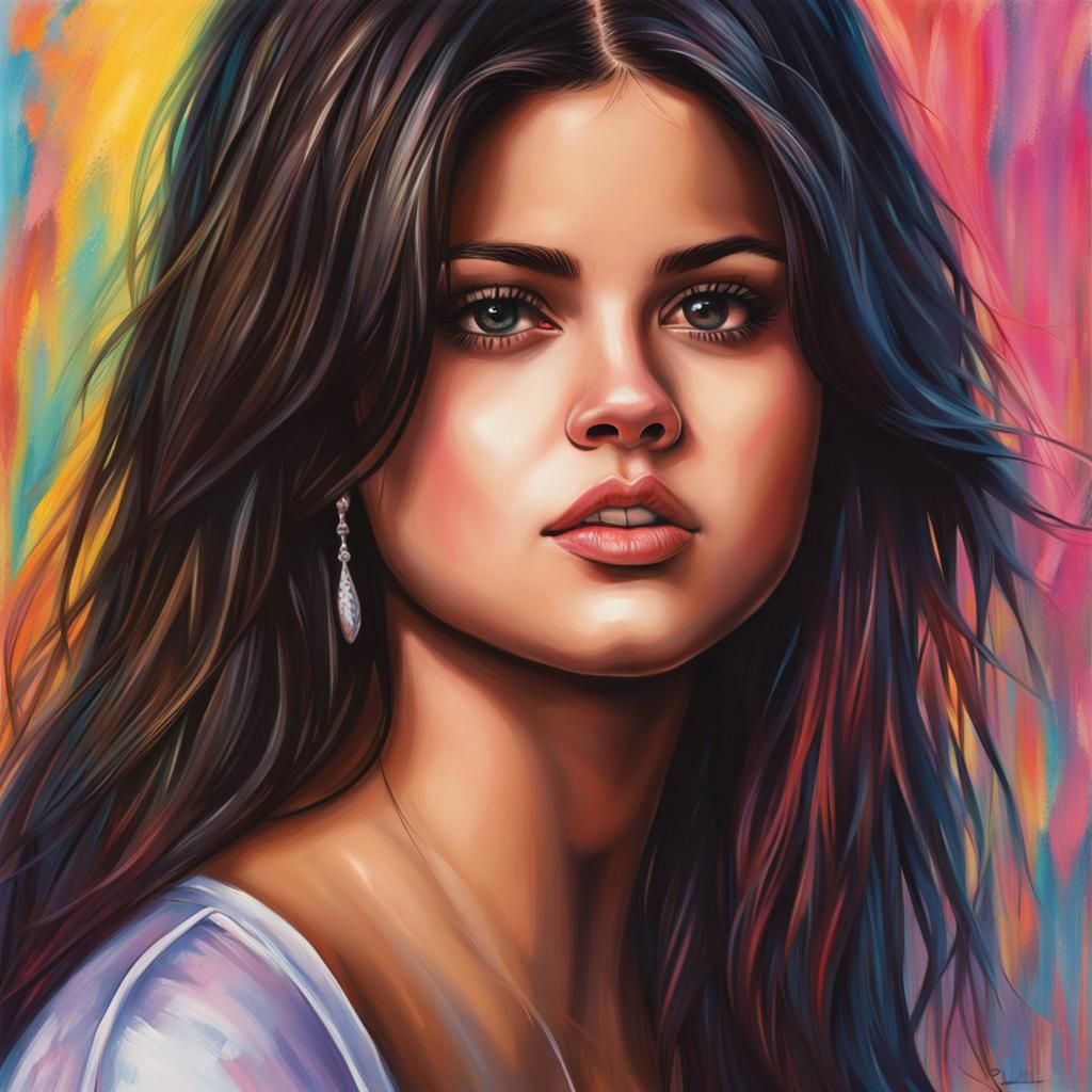 Selena Gomez - AI Generated Artwork - NightCafe Creator