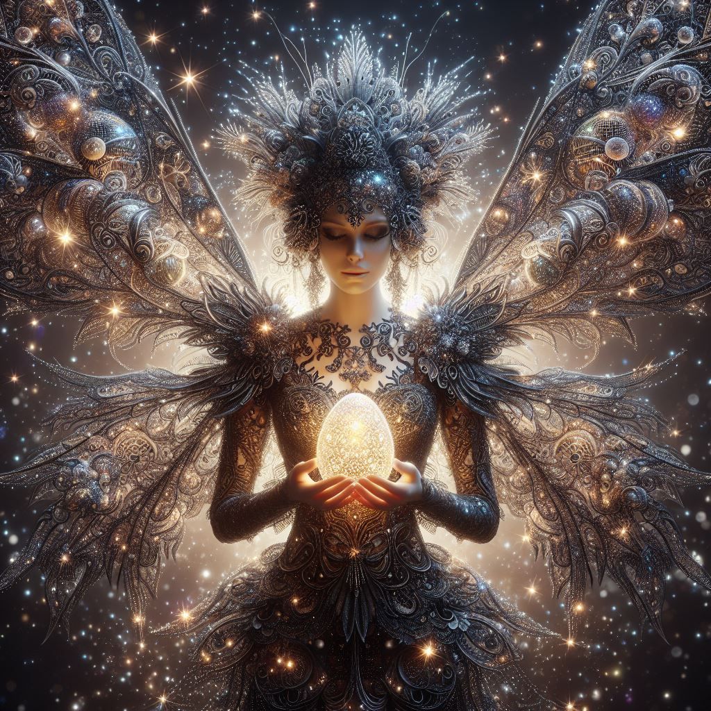 Angel Egg - AI Generated Artwork - NightCafe Creator