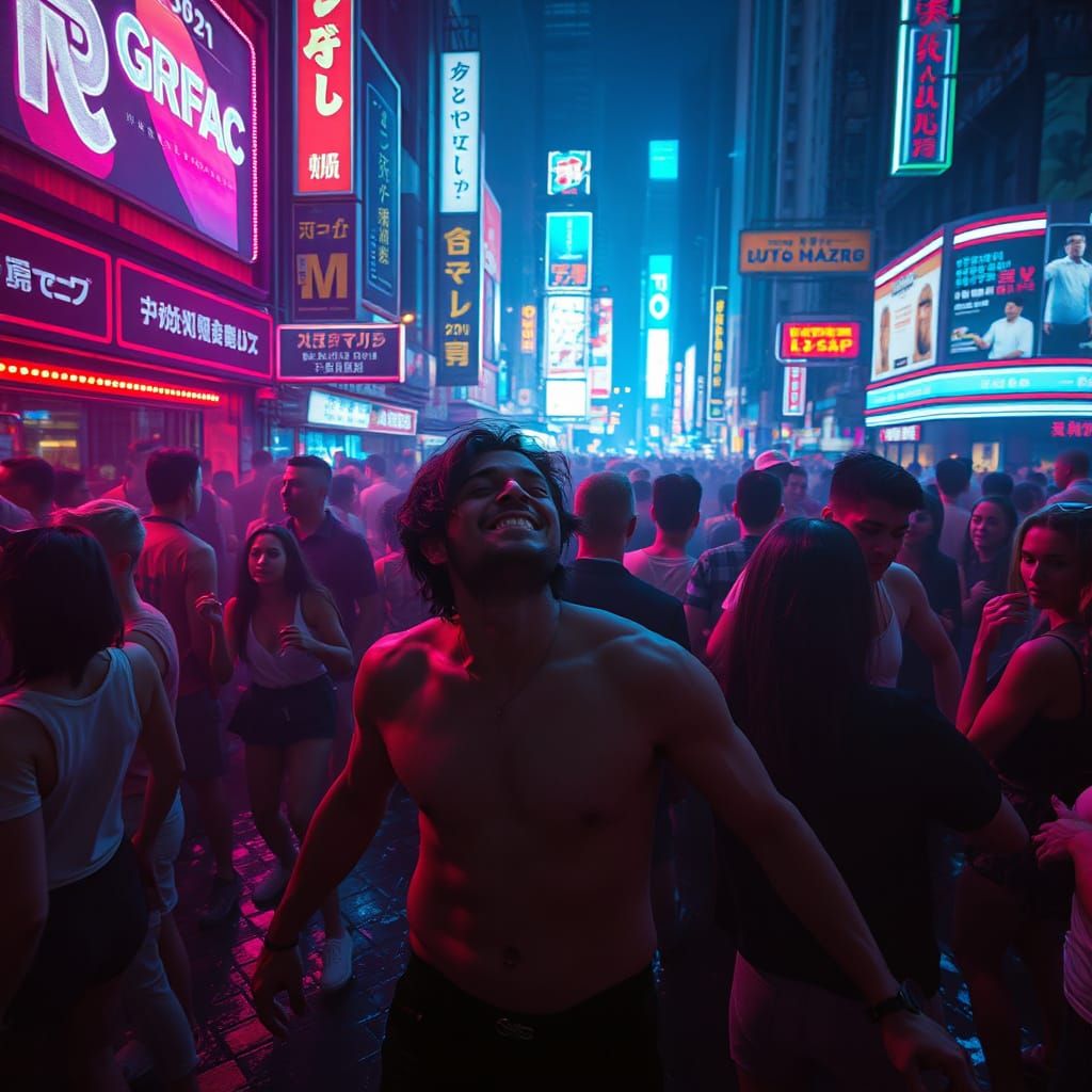 Lose Yourself to Dance - Dancer Lost in Cyberpunk Nightclub ...