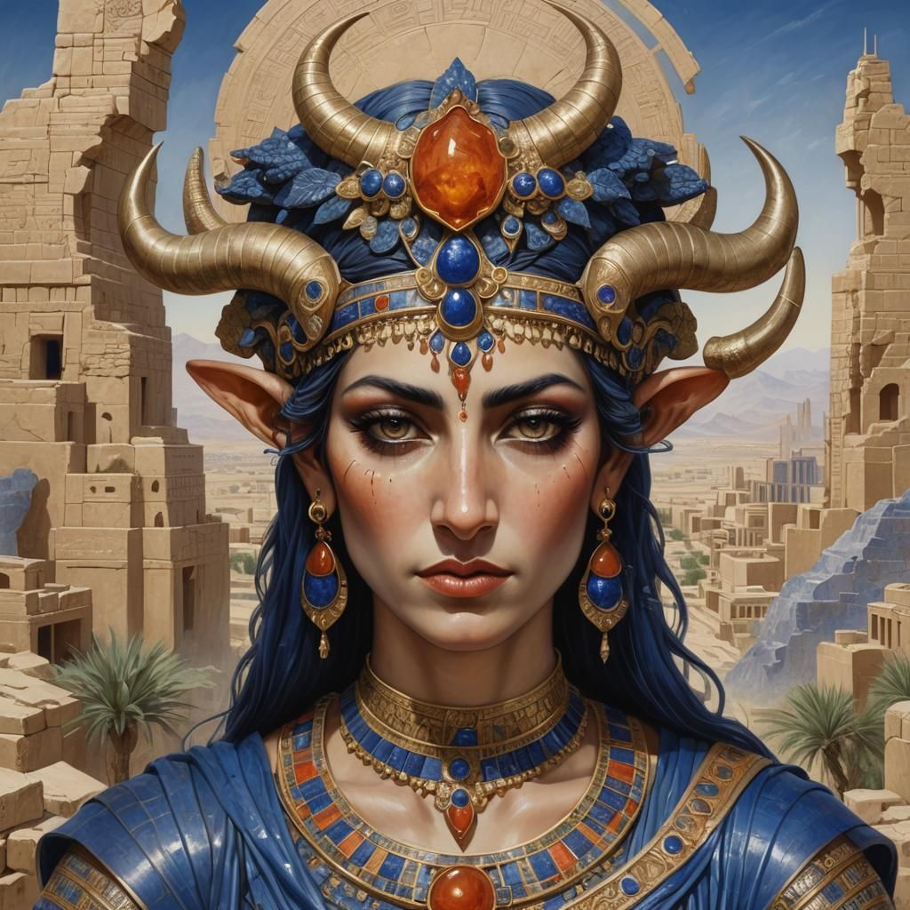 Ninti - Ancient Goddess Ninti in Modern Mesopotamia