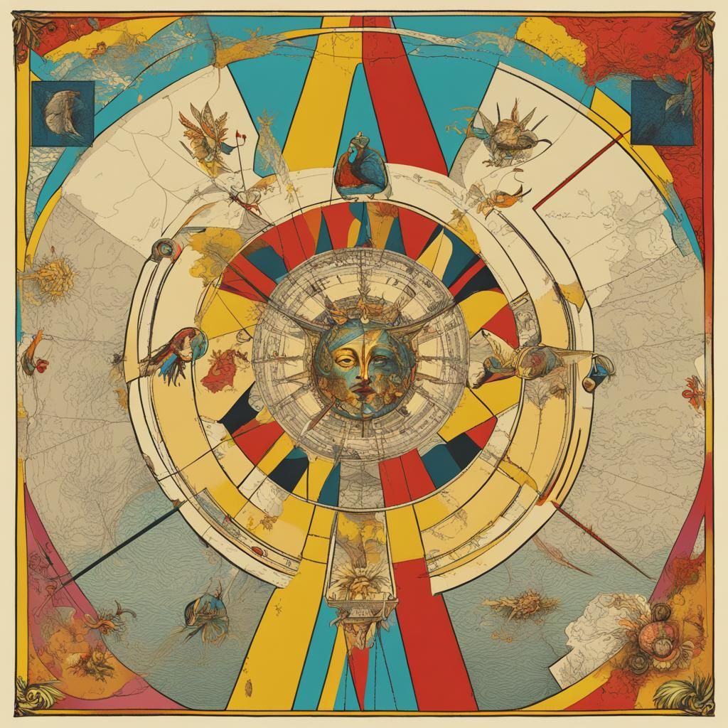 XXI The World ((Tarot Card)) - AI Generated Artwork - NightCafe Creator