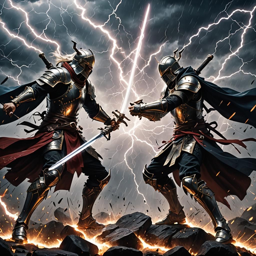 Parlay with parries - AI Generated Artwork - NightCafe Creator