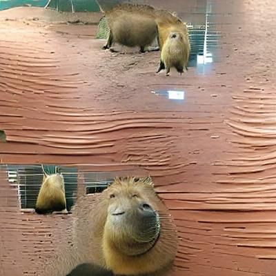 Disney Princess Capybara using the Power of AI! : capybara