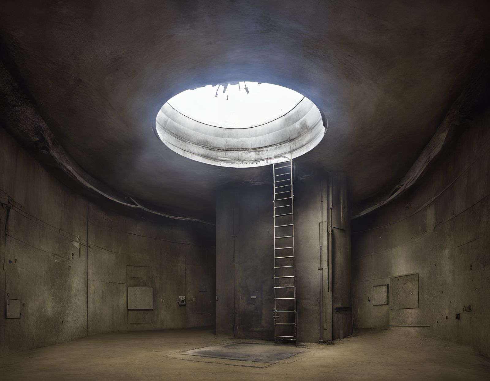 Secret missile silo - AI Generated Artwork - NightCafe Creator